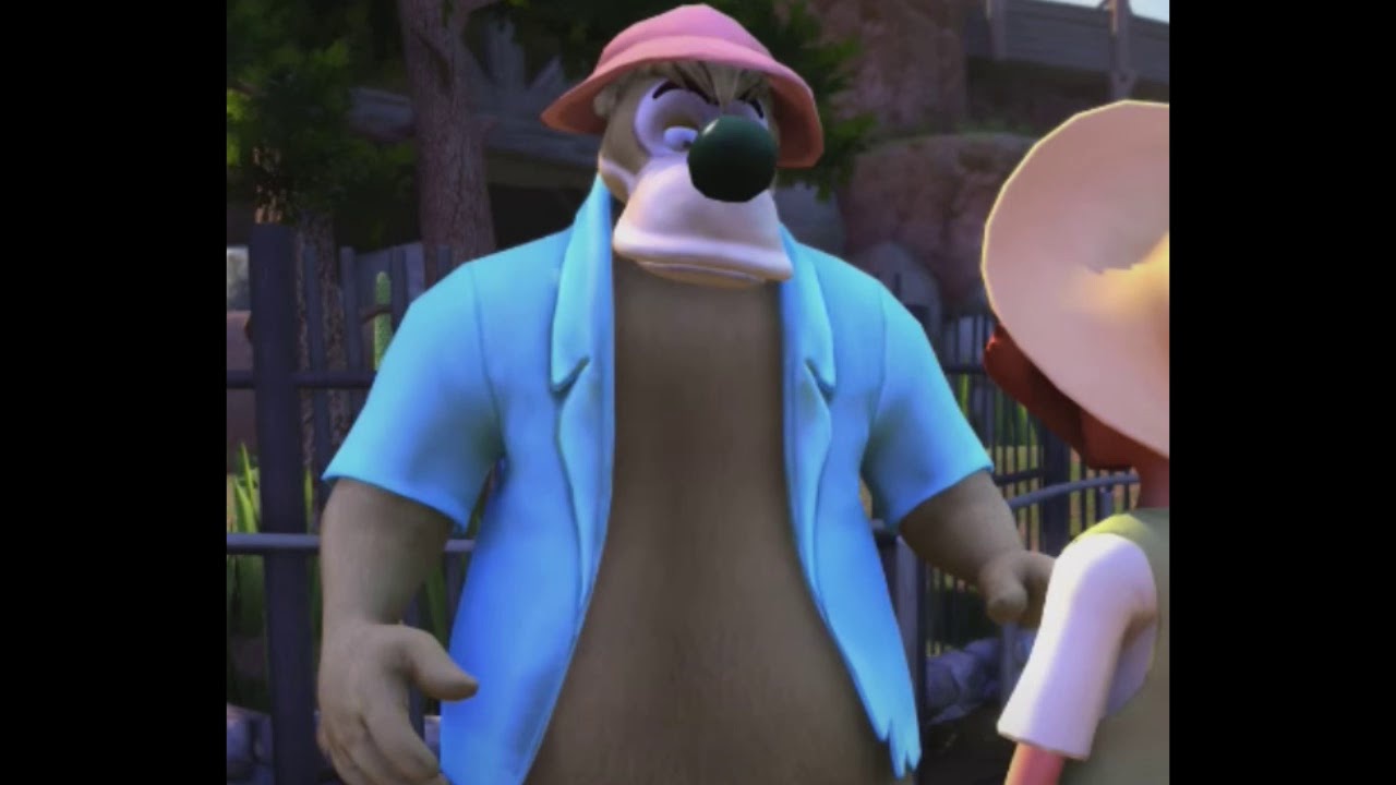Disneyland Adventures - Brer Bear Voice/Dialogue - YouTube