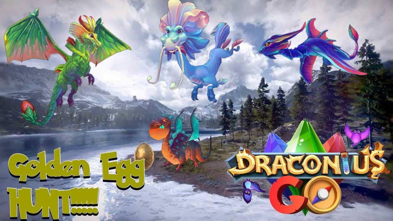 DRACONIUS GO!! 5/5 STAT GOLDEN EGG HUNT!! - YouTube