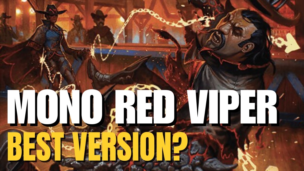 MTG Arena Mono-Red Aggro Gameplay with Scalding Viper | Best Aggro Deck ...