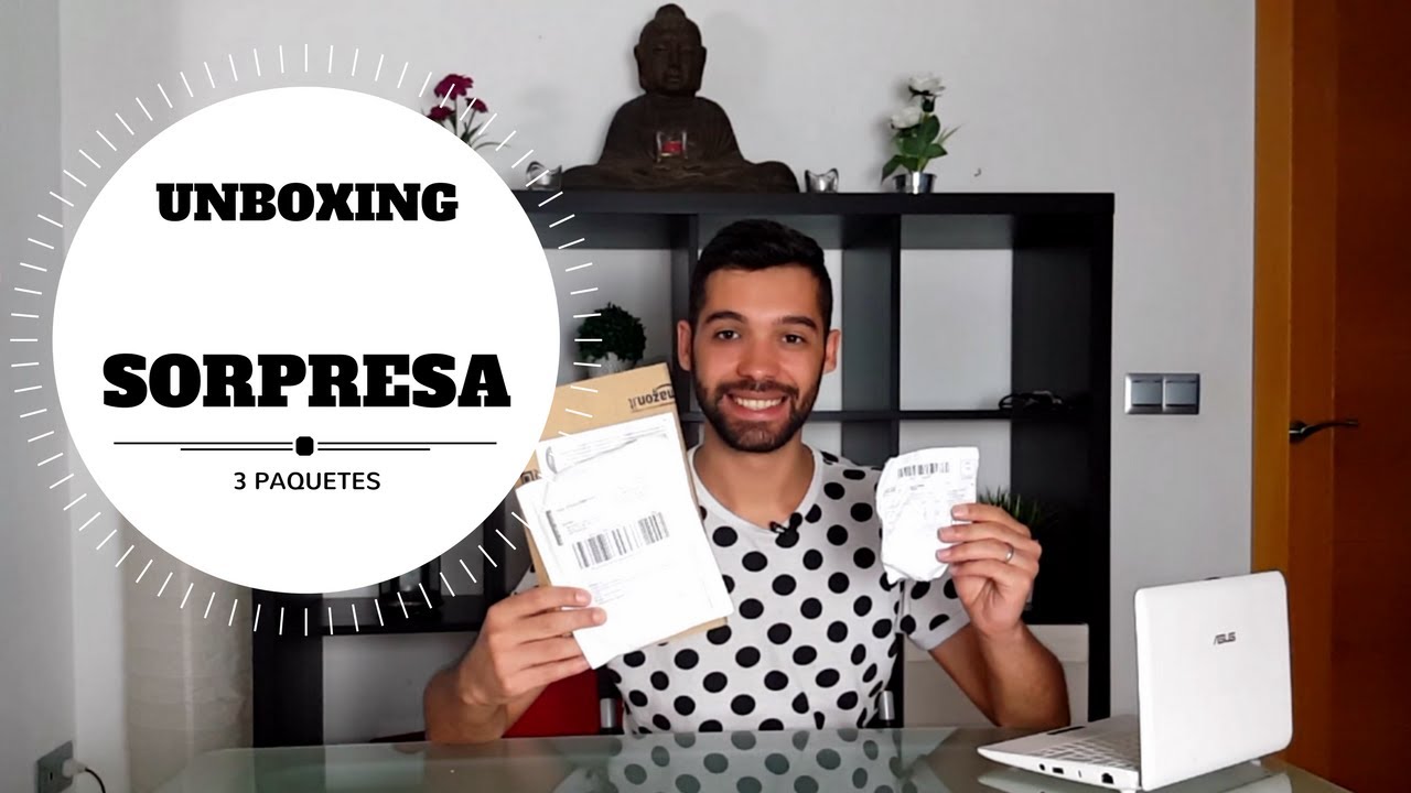 UNBOXING SORPRESA 3 PAQUETES - YouTube