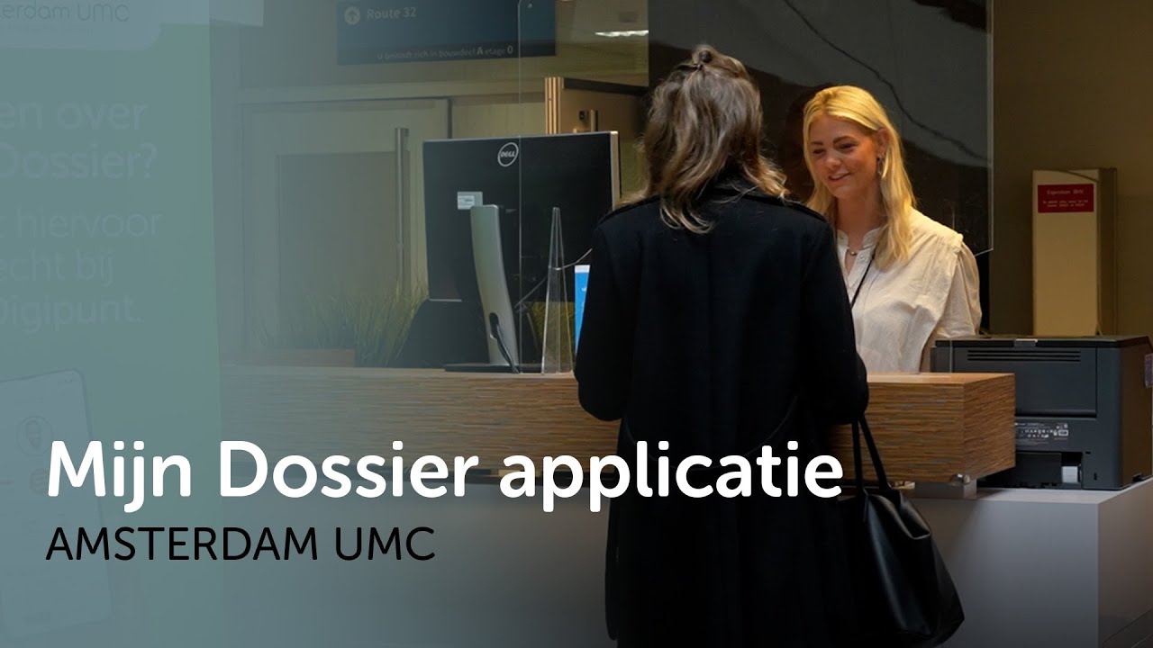 Alles bij de hand met de Mijn Dossier Amsterdam UMC app - YouTube