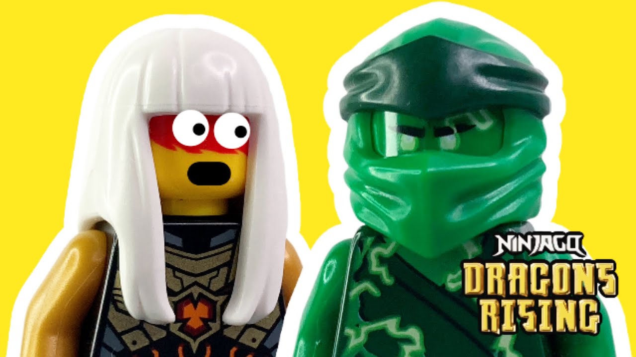 Lloyd vs Harumi LEGO Ninjago Dragons Rising Animation - YouTube