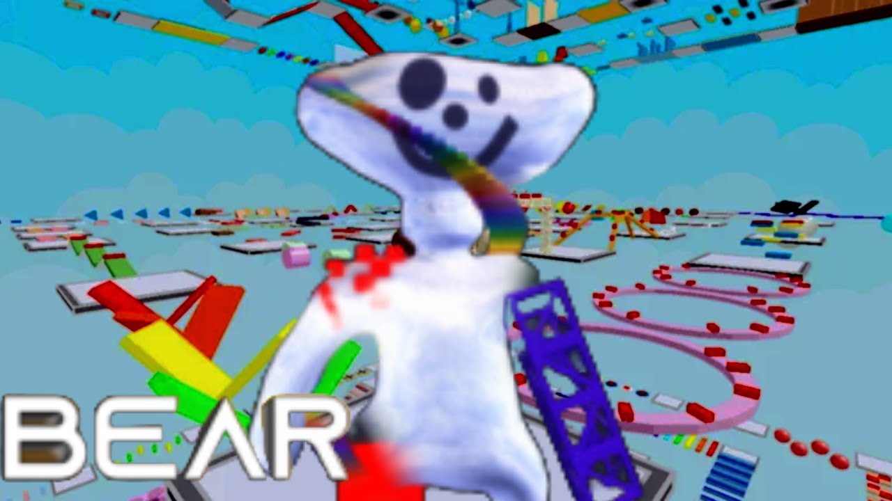 Using The New Obby Skin In Roblox Bear Alpha - YouTube