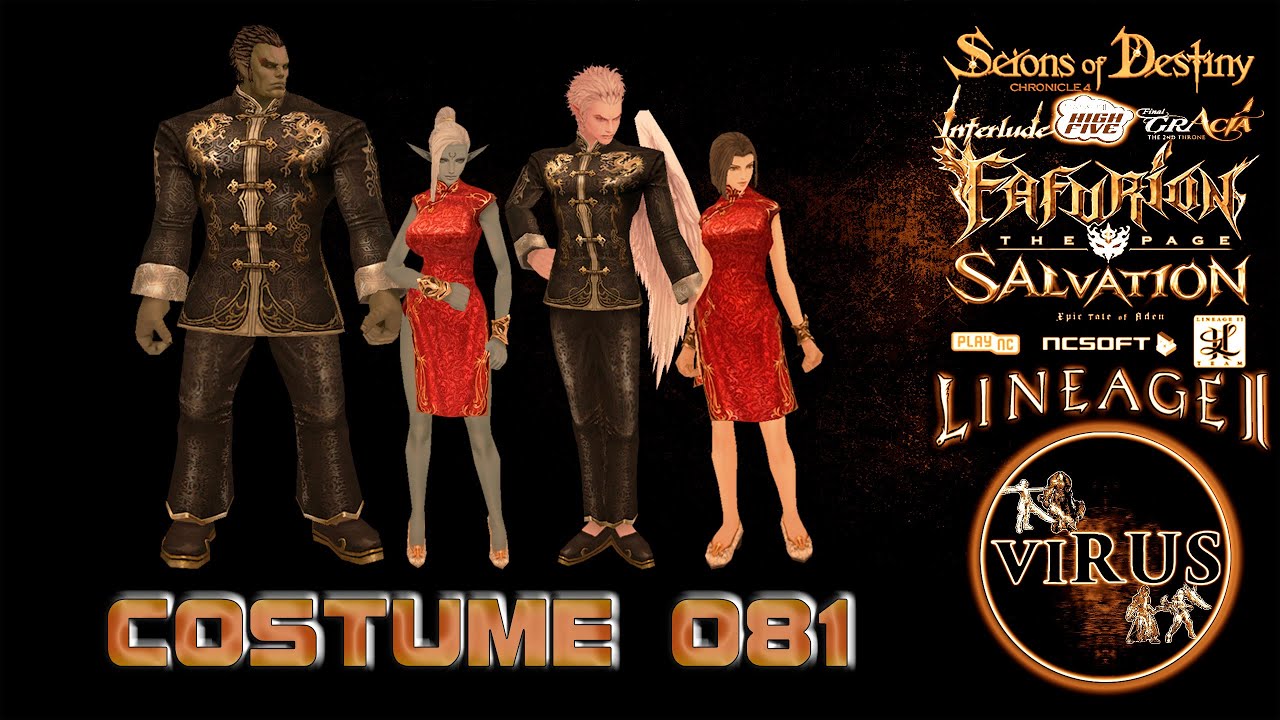 New Costumes. 081. LINEAGE II. Any Chronicles √i®uS - YouTube