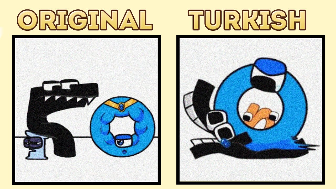 Alphabet Lore vs Turkish Alphabet Lore Comparison #3 #alphabet - YouTube