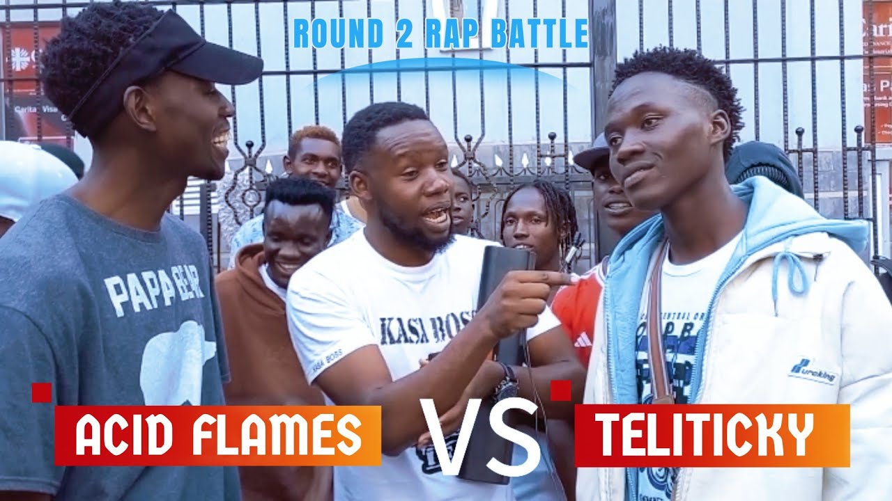 Round 2 Rap Battle [Acid Flames Vs TeliTicky] P DIDDY Style "Paka ...