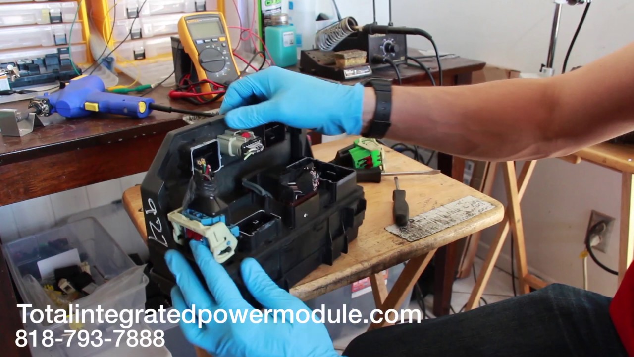 How To Properly Reinstall Your TIPM (fuse box) Cables & Clips - YouTube