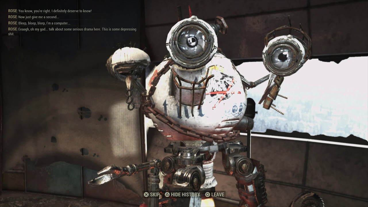 Fallout 76 Wastelanders - Strange Bedfellows: Talk To Rose (David ...