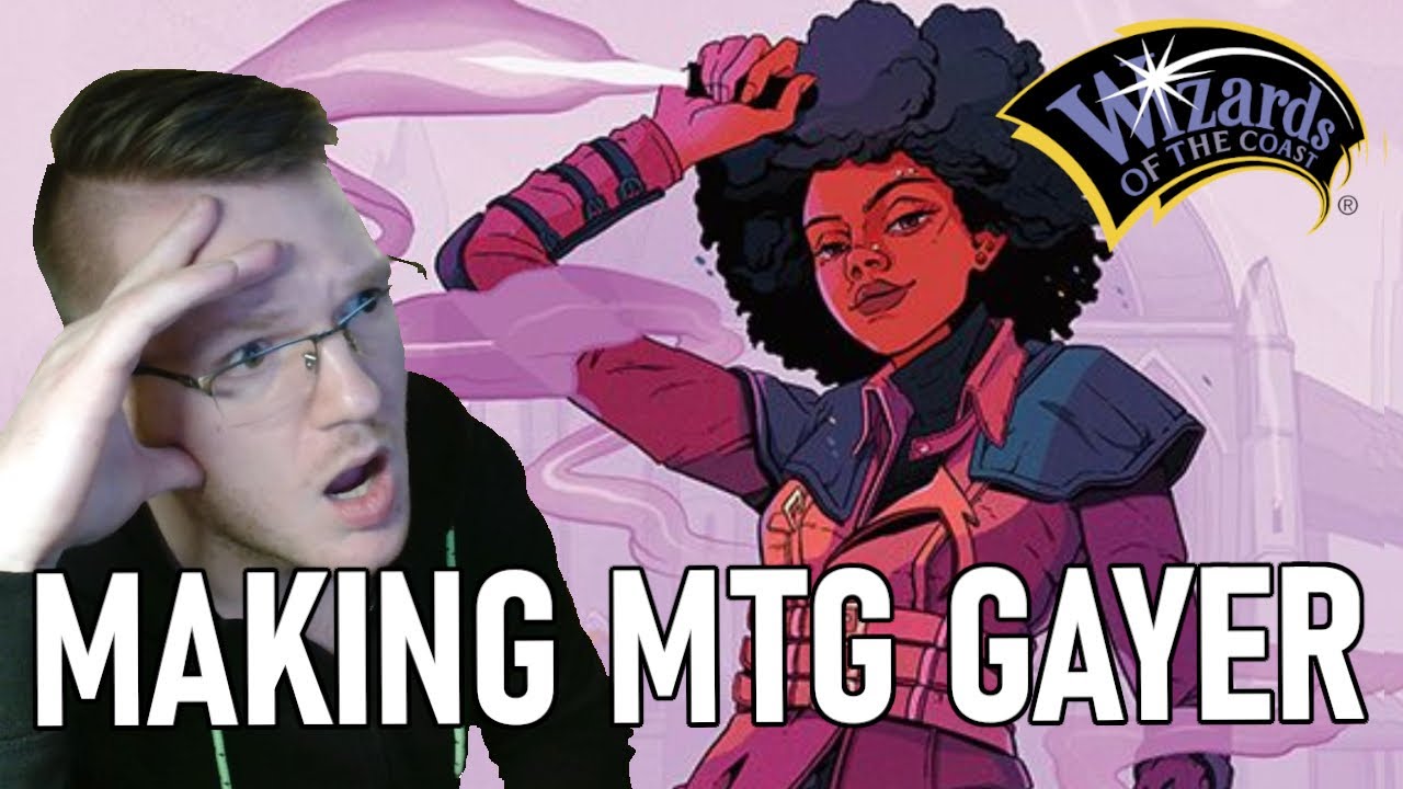 Magic The Gathering INSANE Woke Rebranding - YouTube