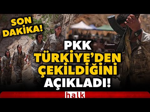 SON DAKİKA! RESMEN DUYURDULAR! Terör örgütü PKK, Türkiye'den tamamen çekildiğini açıkladı!
