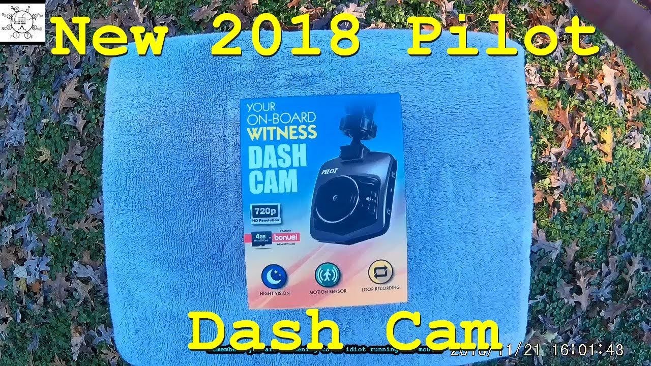 New 2018 Pilot Dash Cam - YouTube