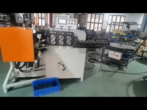 Fully Automatic D3-8mm Wire Ring Coiling Plus Welding Machine Factory ...