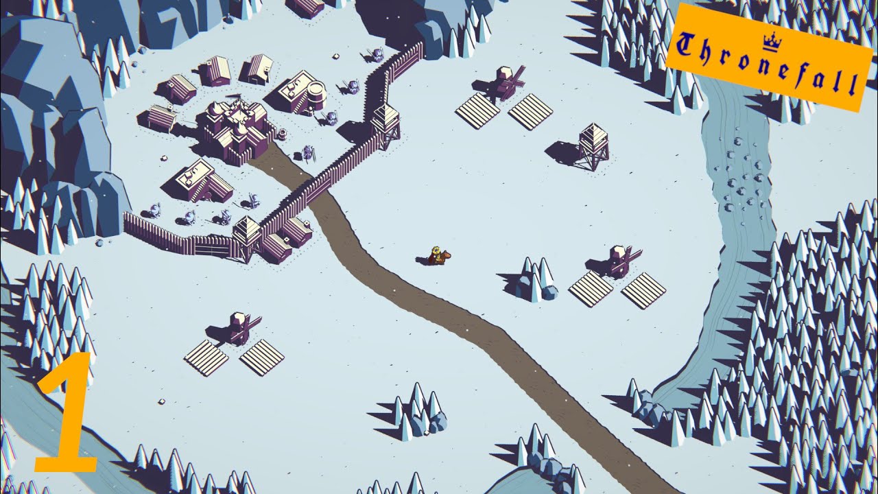 Thronefall | Level 1 - Nordfels | Episode 1 - YouTube