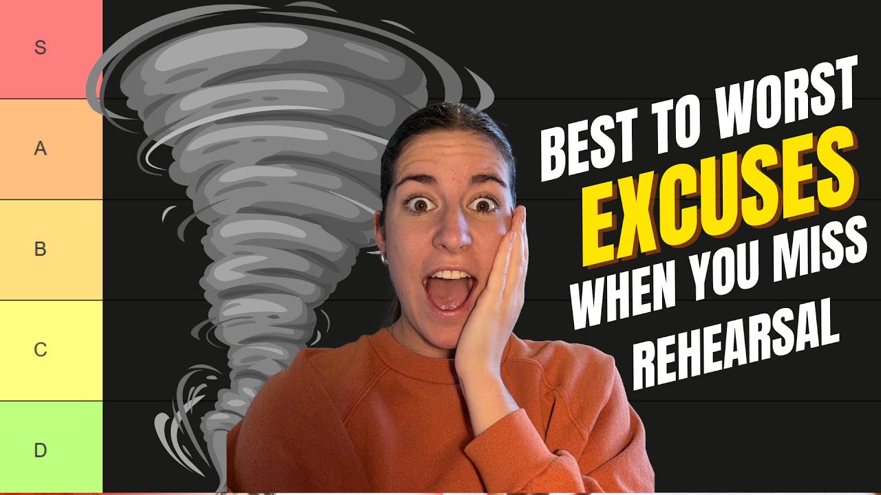 Ranking Band Excuses from Best and Worst - YouTube