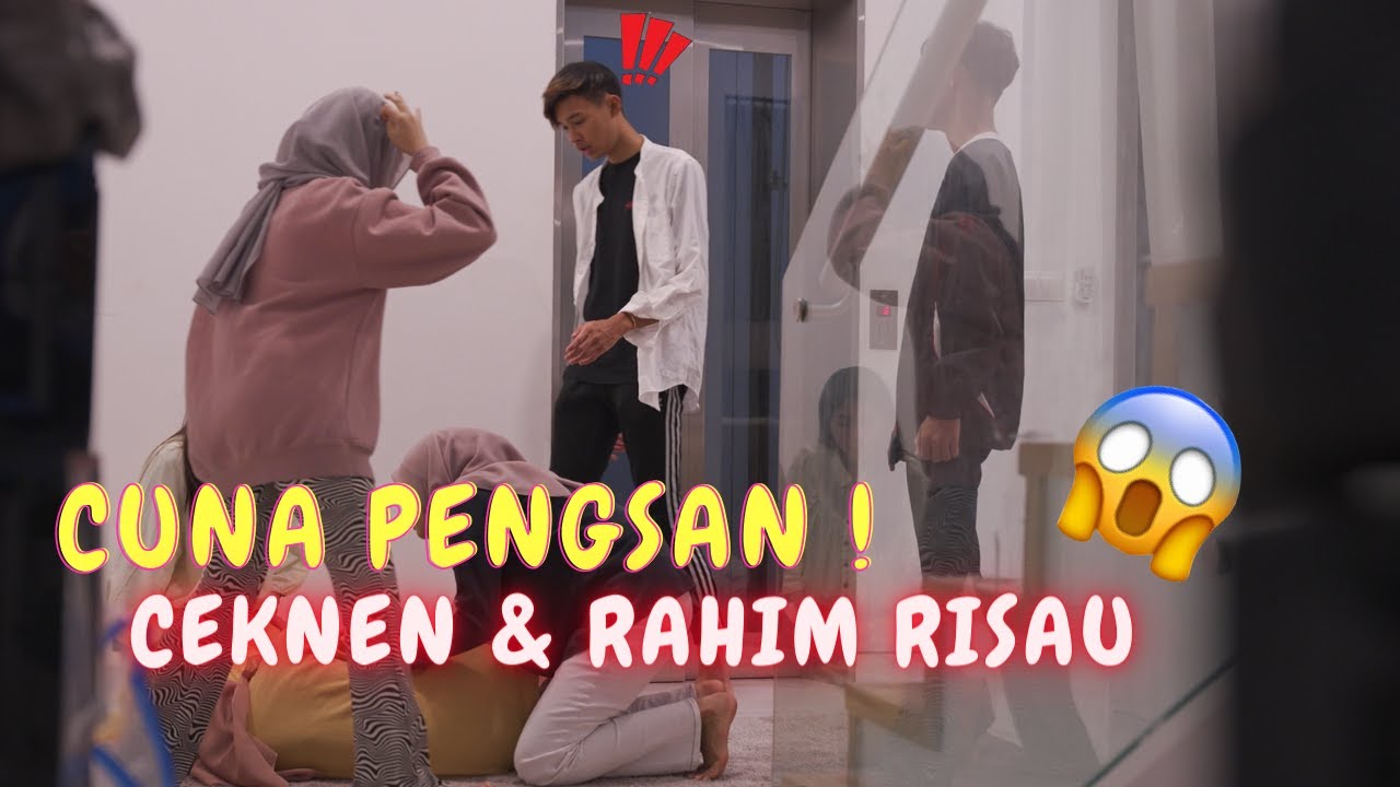 CUNA SAKIT JATUH PENG5AN - RAHIM & CEKNEN RISAU ! - YouTube