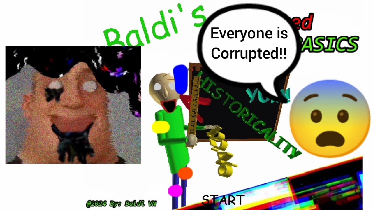(Baldi and Everyone got Pibby)!! - Baldi's Corrupted Basics - Full ...