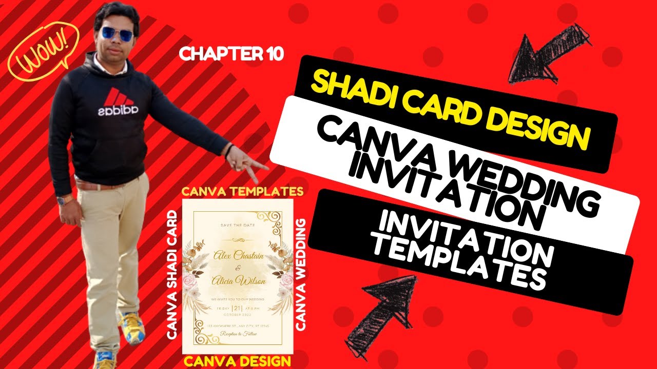 Canva Wedding Invitation | Shadi Card Design | Online Wedding ...