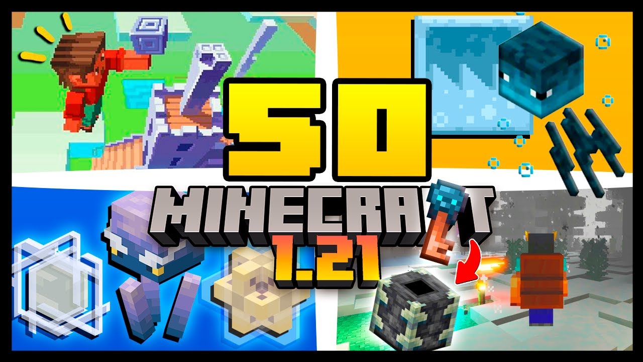 50 COISAS QUE VOCÊ PRECISA SABER SOBRE A ATUALIZAÇÃO DO MINECRAFT 1.21 ...