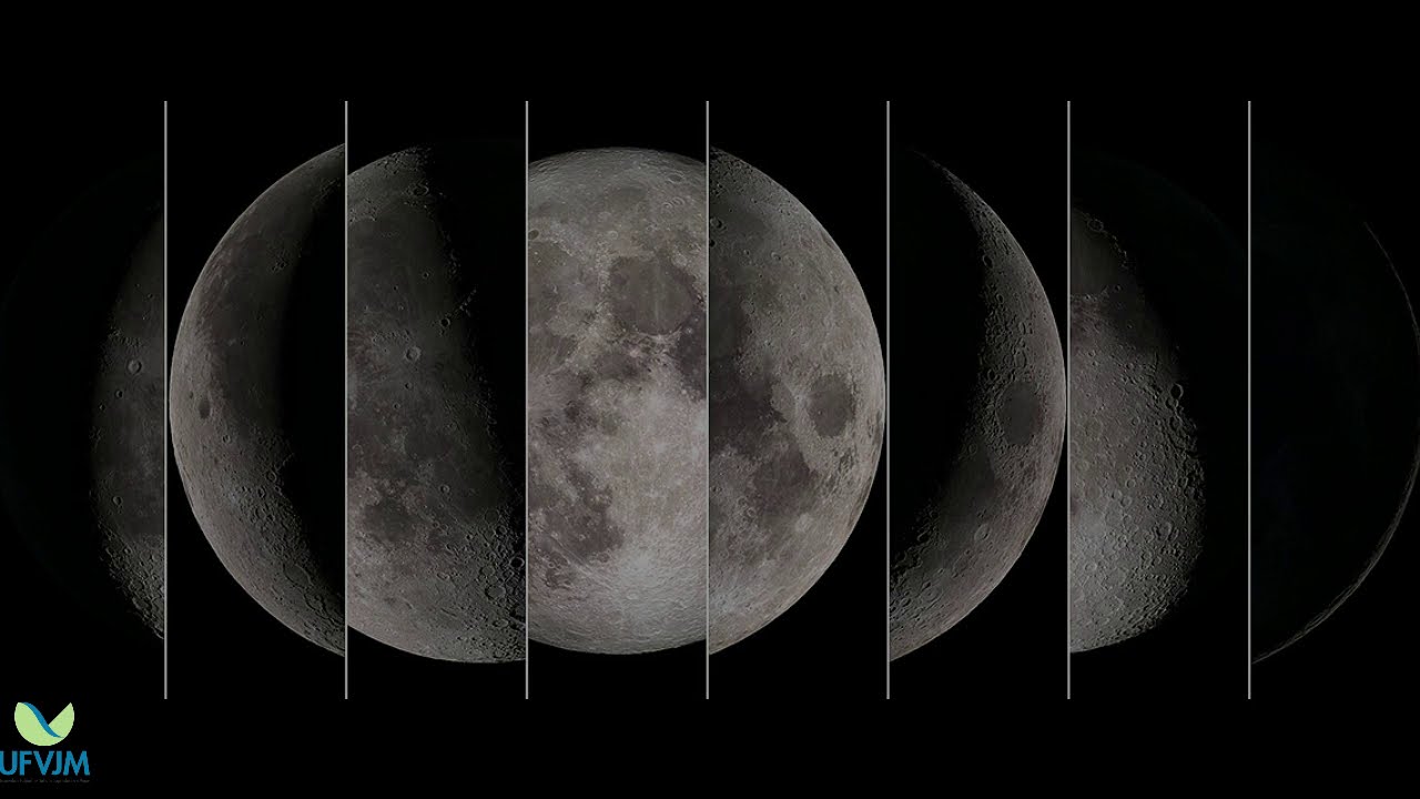 Você conhece todas as 8 fases da lua? - YouTube