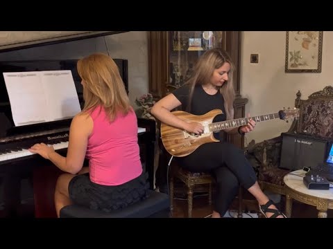 Ending Credit-Opeth   Duet , piano & Electric Guitar  #guitar #prsguitars #cover #opeth #piano #duet