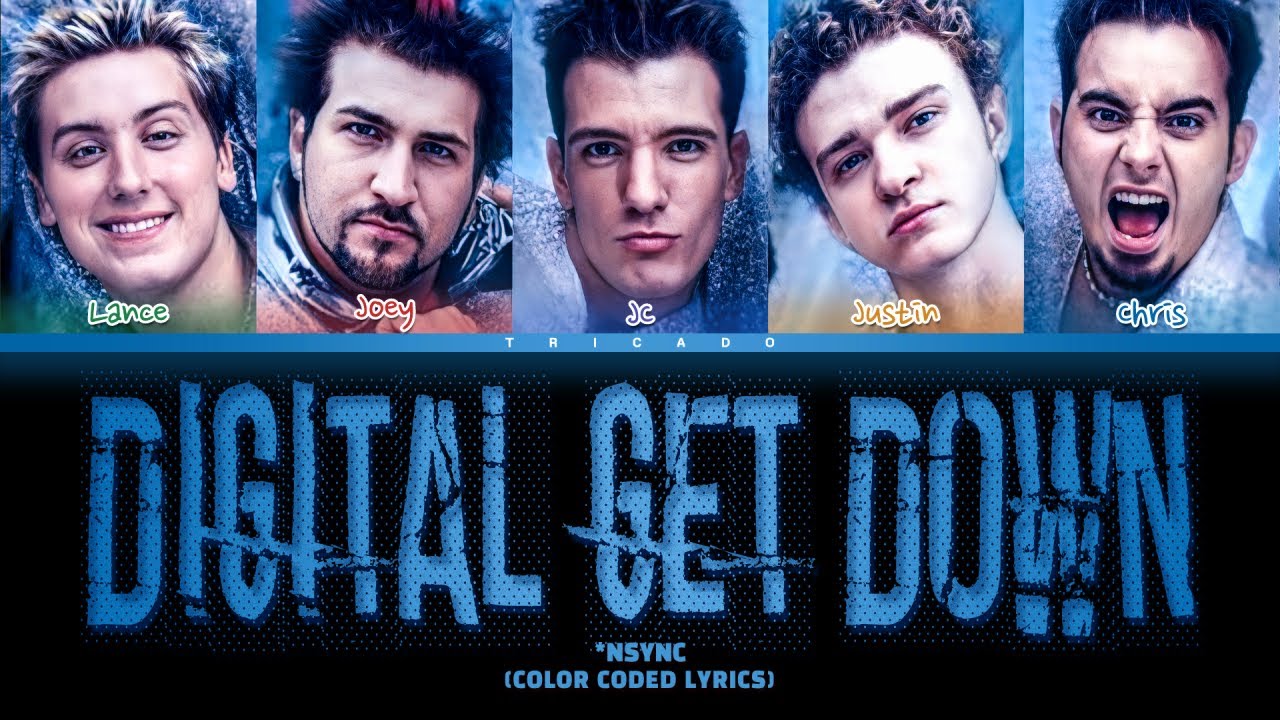 *NSYNC - Digital Get Down (Color Coded Lyrics) - YouTube