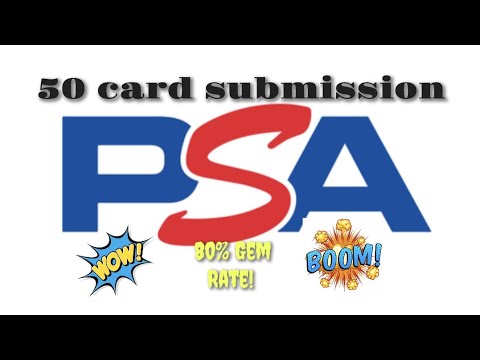 Check out this awesome 50 card PSA blind reveal! 🔥 - YouTube