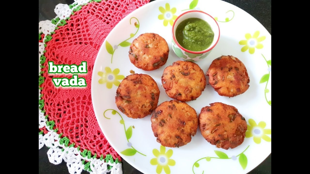 Instant Bread Vada | Recipes using Bread | Bread Recipes - YouTube