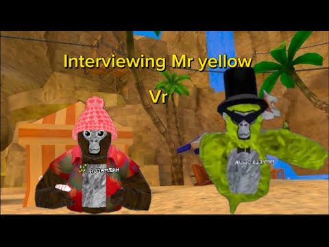 an interview of Mr yellow vr - YouTube