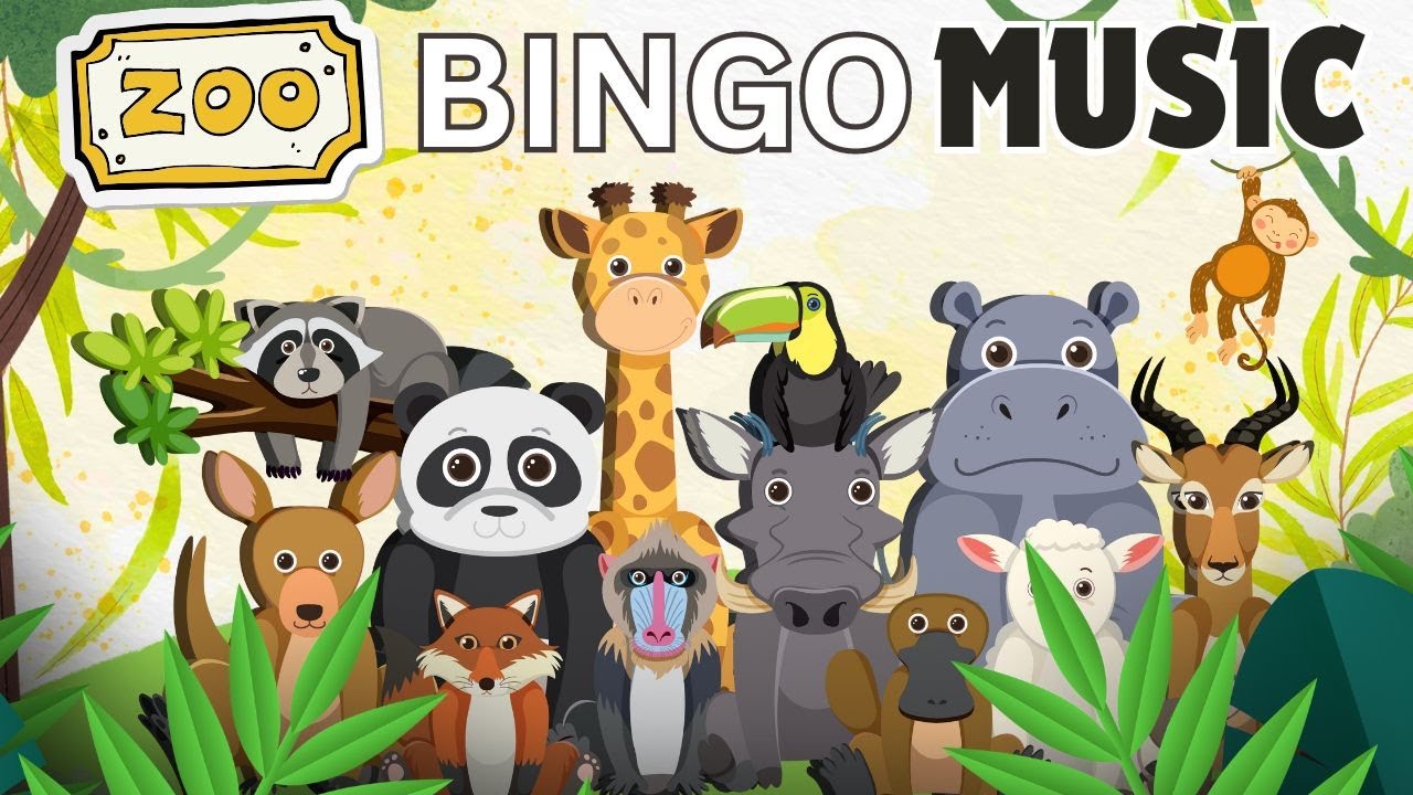 Zoo Themed BINGO GAME BACKGROUND MUSIC | Living non-living Unit ...