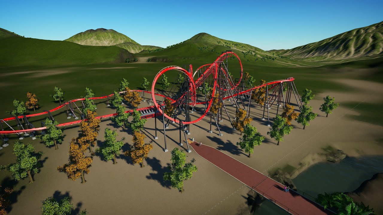 Butterfly- B&M Inverted Coaster - YouTube