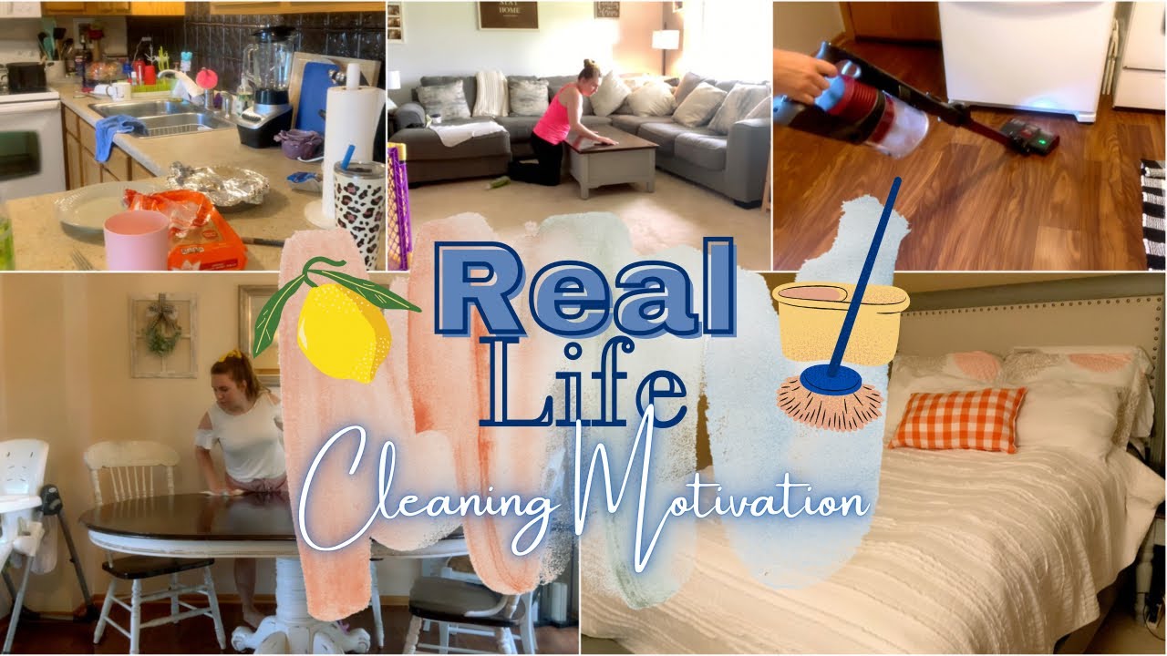 REAL LIFE CLEANING MOTIVATION || CLEAN WITH ME - YouTube