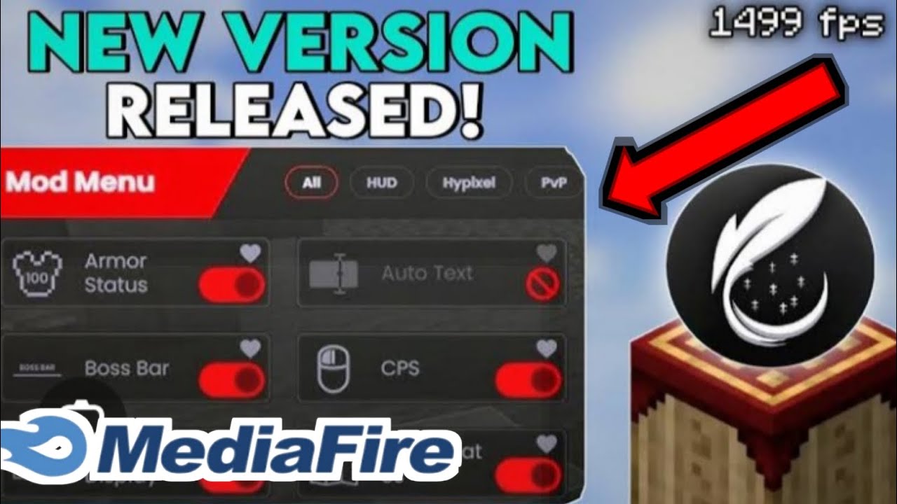 How to download Real Feather Client on Pojavlauncher 1.21.1👀 Feather ...