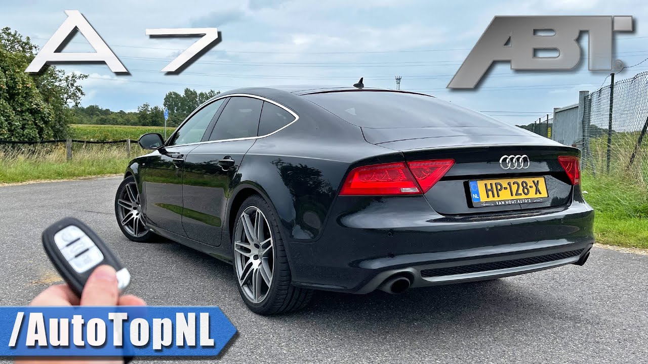 Audi A7 ABT 3.0 TFSI | REVIEW on Autobahn by AutoTopNL - YouTube