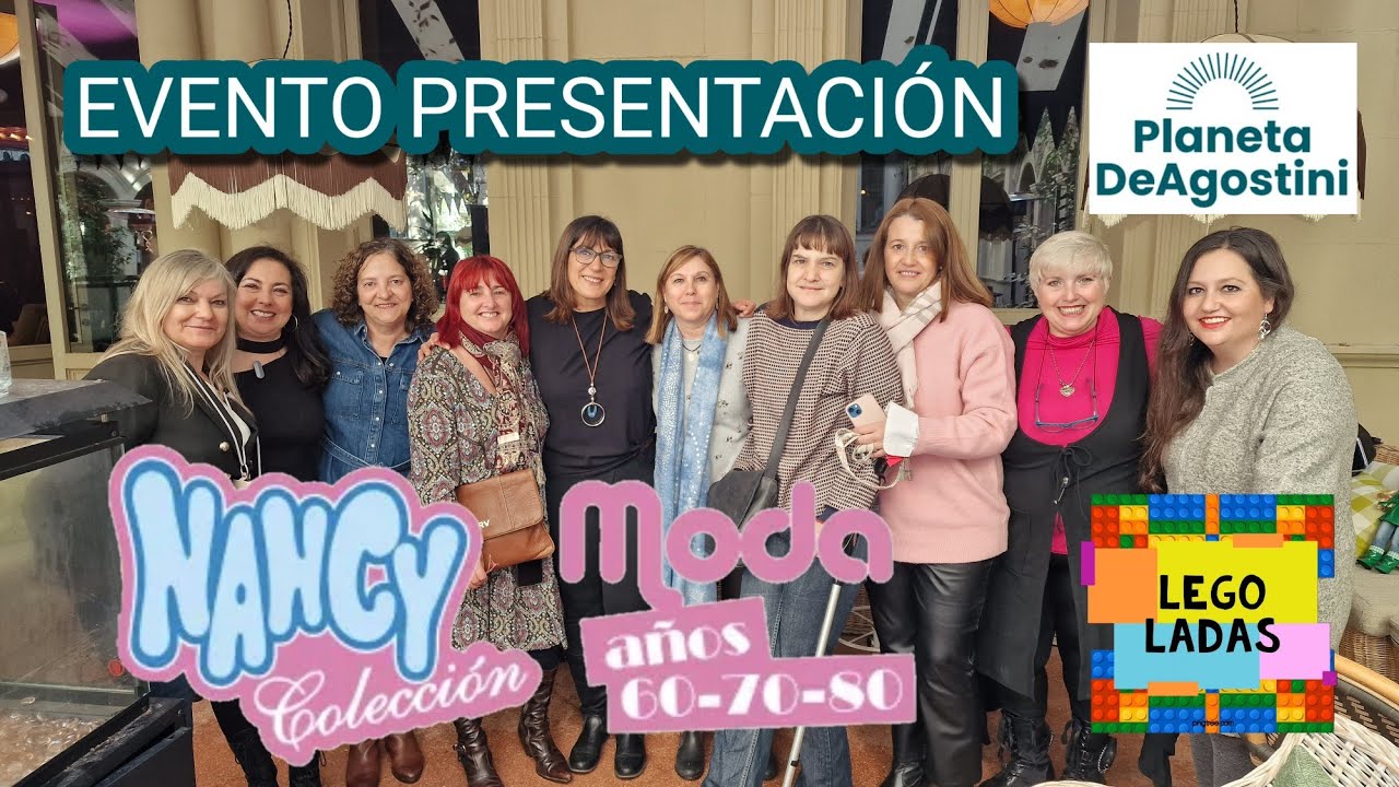 Colección NANCY moda años 60-70-80 de Planeta DeAgostini evento de presentación. - YouTube