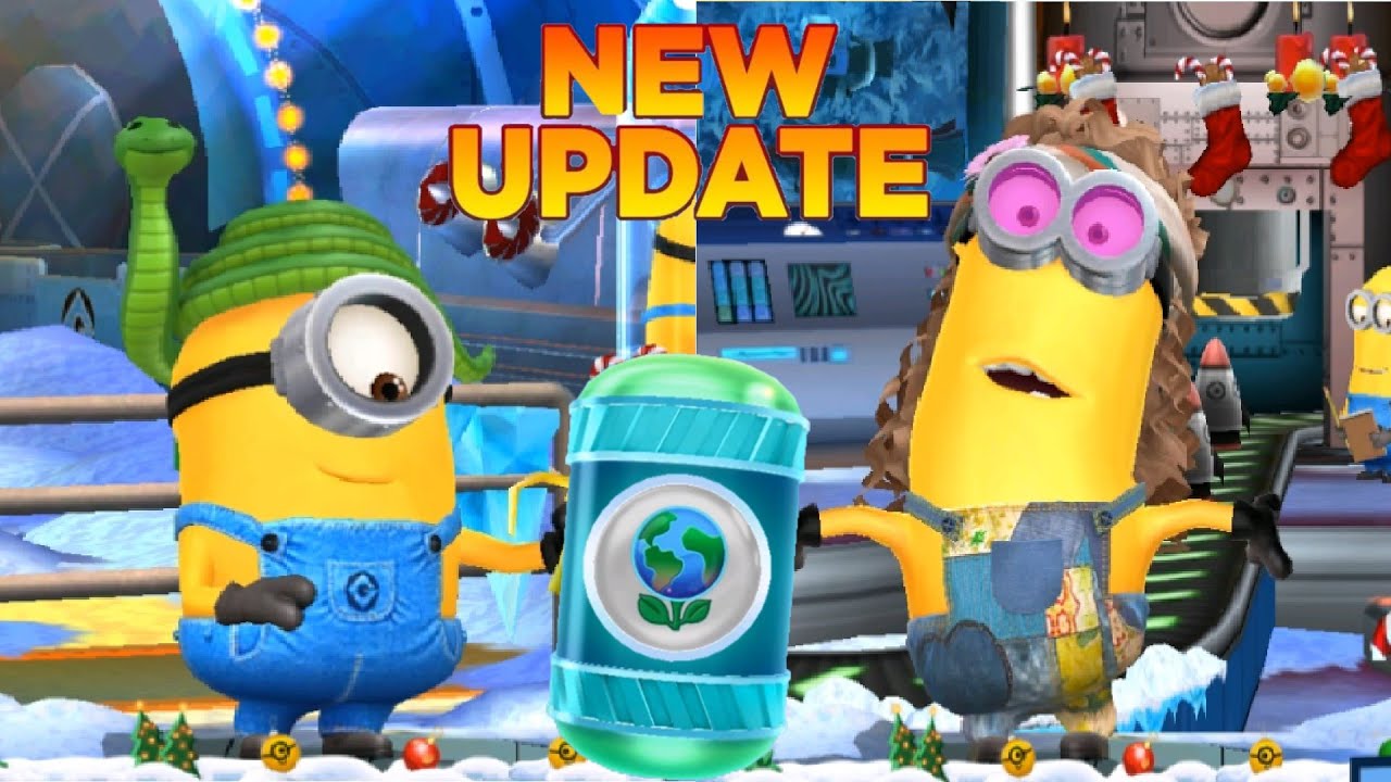 Minion rush new minion Snakey Stuart & Hippie Kevin Wild Life prize pod ...