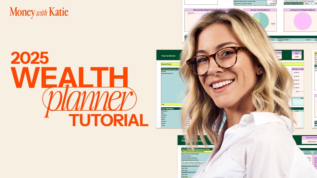 2025 Money with Katie Wealth Planner Tutorial - YouTube