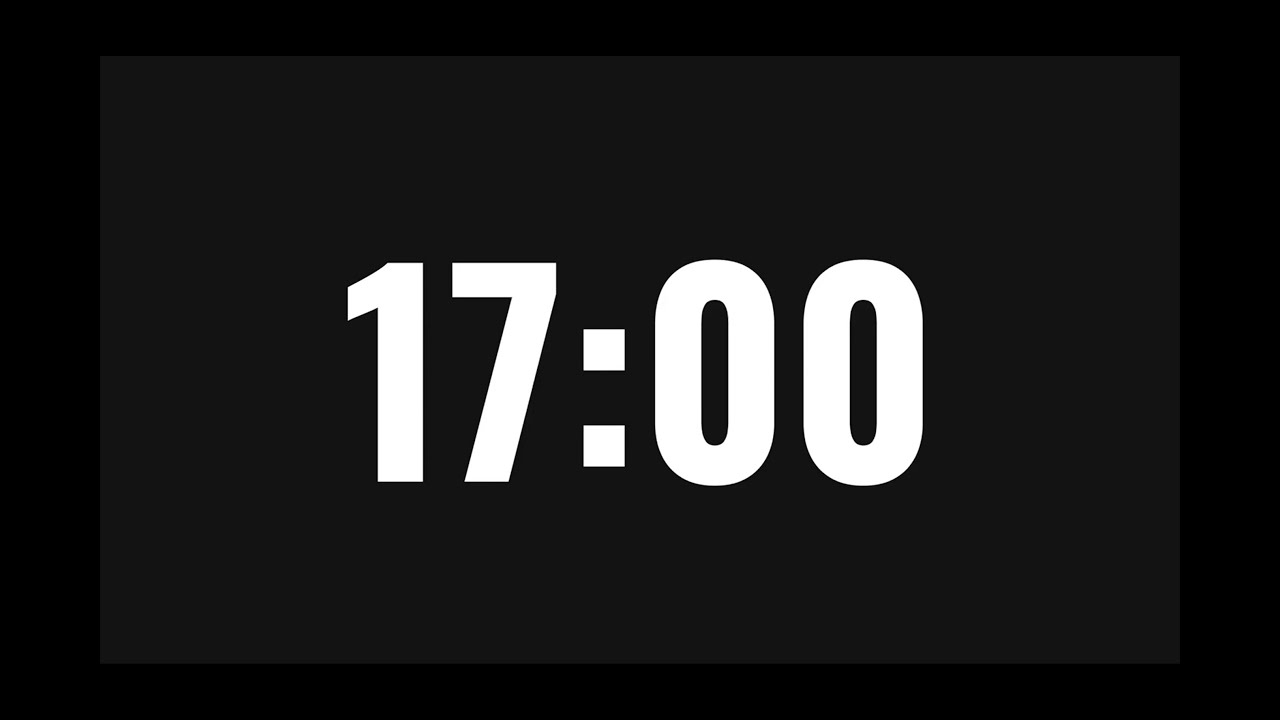 17 Minute Timer - YouTube