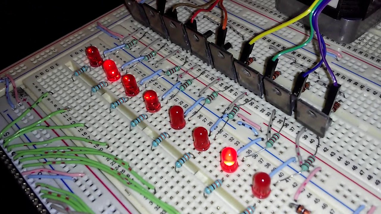 🤓🤩💥 COMO CONECTAR MOTORES A PASOS EN PROTOBOARD 🤓🤩💥 - YouTube
