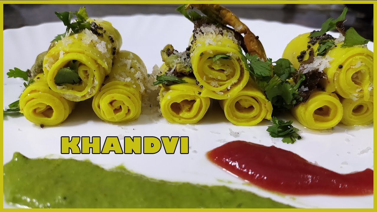 Khandvi | Khandvi recipe | How to make khandvi at home | खांडवी बनाने ...