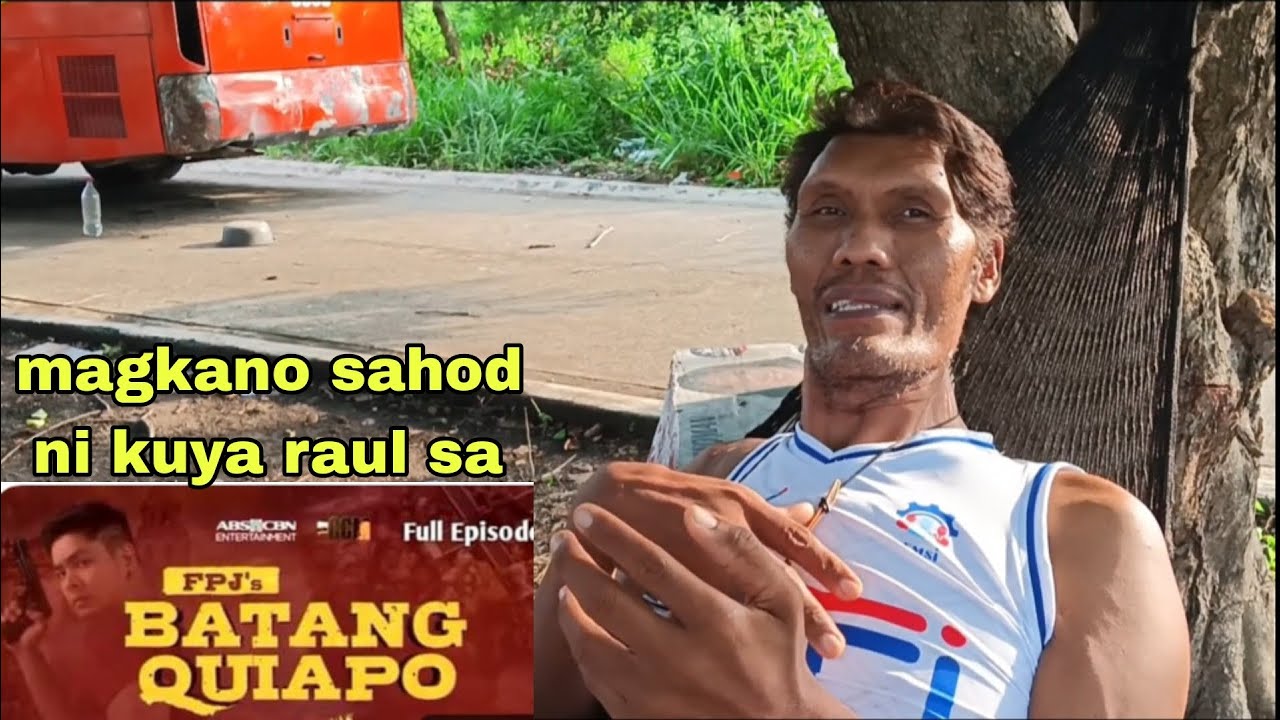 Ganito na pala kalaki sahod ni kuya raul dillo aa batang quiapo - YouTube