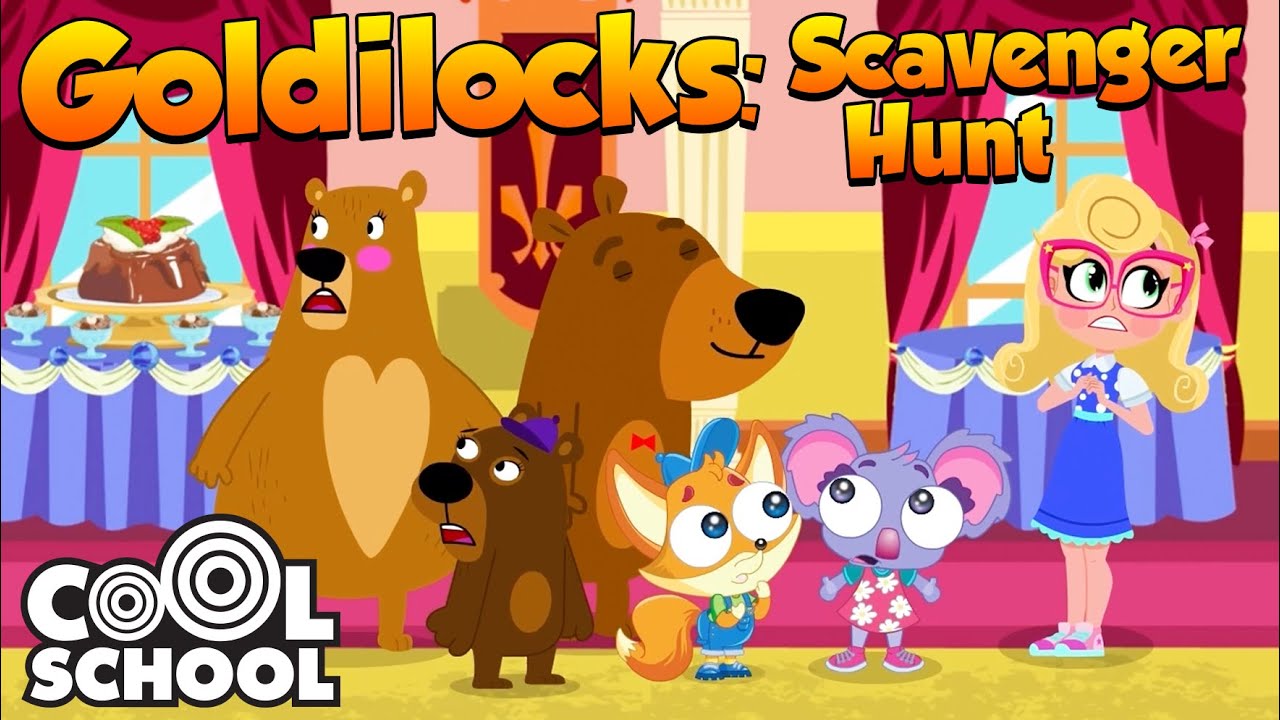 Goldilocks: Scavenger Hunt - FULL STORY! 👀 Ms. Booksy Animated ...
