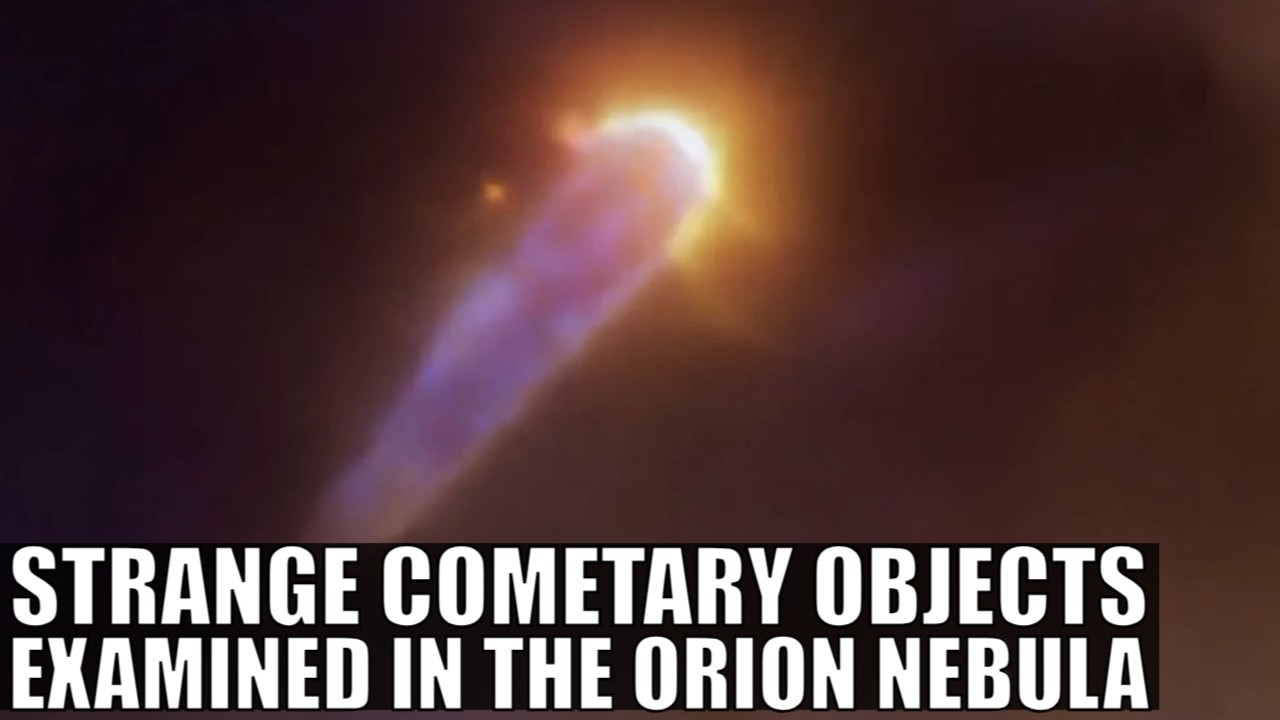 Strange Comet Like Objects In the Orion Nebula Shouldn't Exist - YouTube
