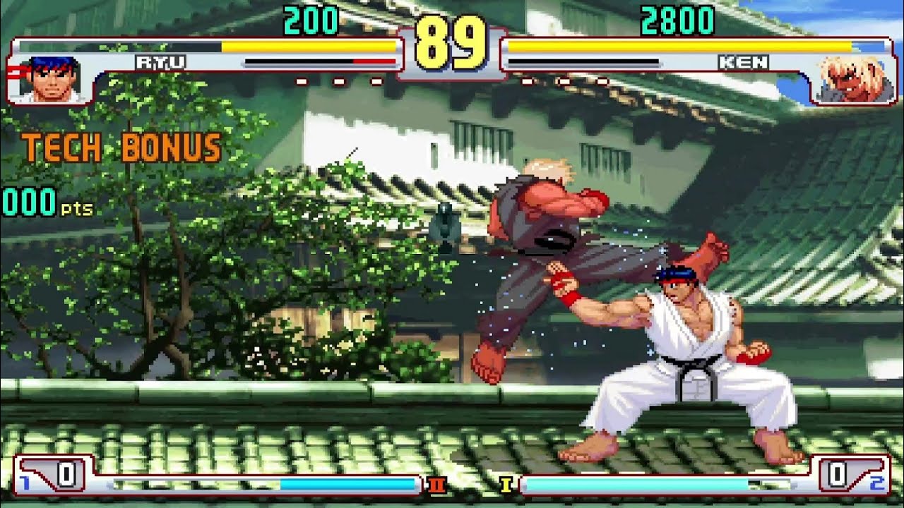 Street Fighter 3 3rd Strike 🔥INSANE🔥 Ryu vs Ken Best Match - YouTube
