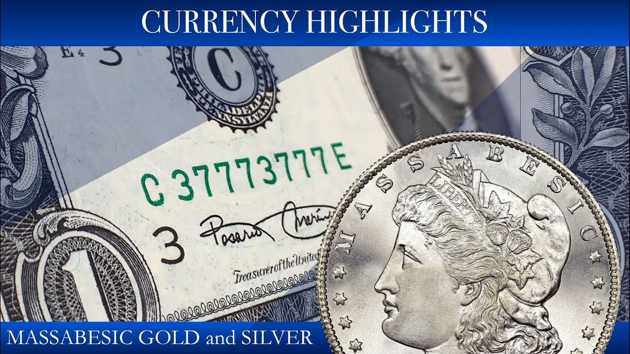 REPEATER FANCY SERIAL NUMBERS - “CURRENCY HIGHLIGHTS” with MASSABESIC ...