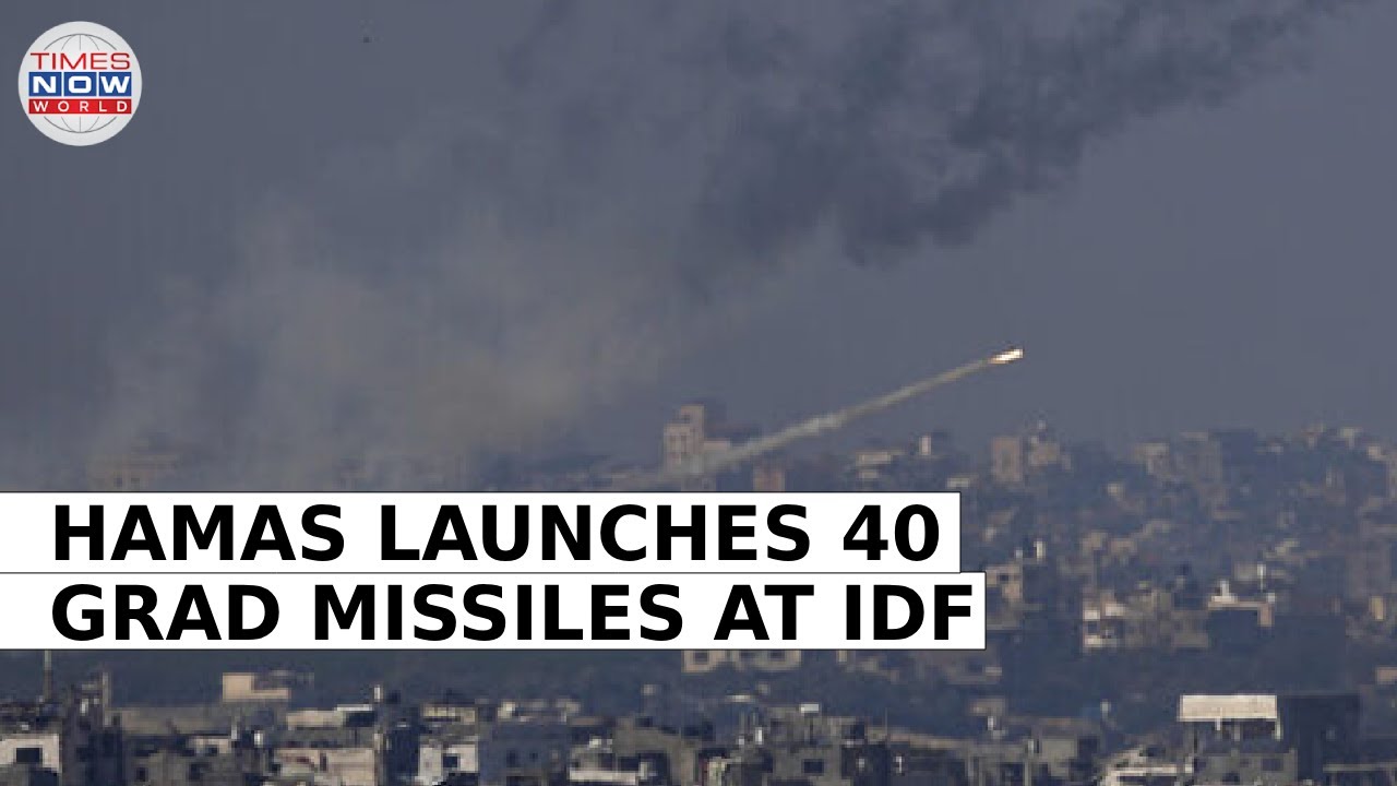 Hamas' Surprise Attack: Fires 40 Grad Missiles at IDF from Deep Within ...