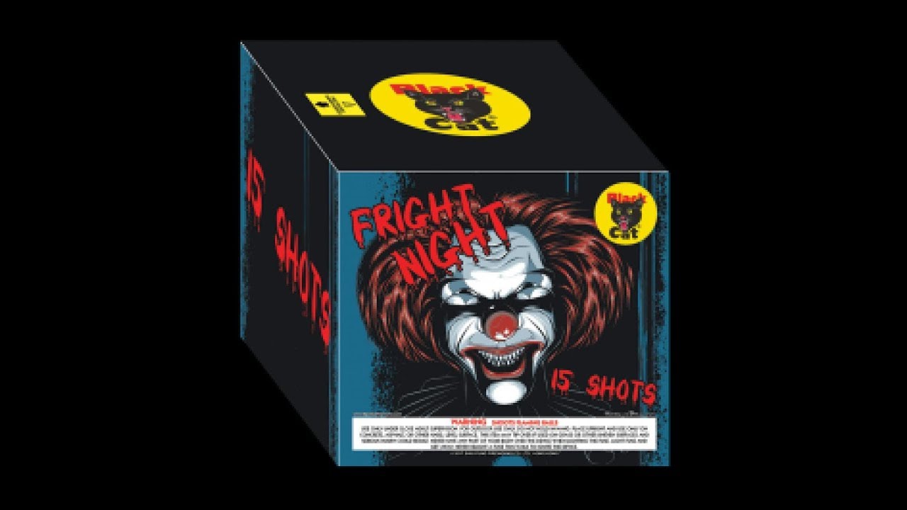 Fireworks Demo (500 Gram Cake ) - Fright Night (Black Cat) - YouTube