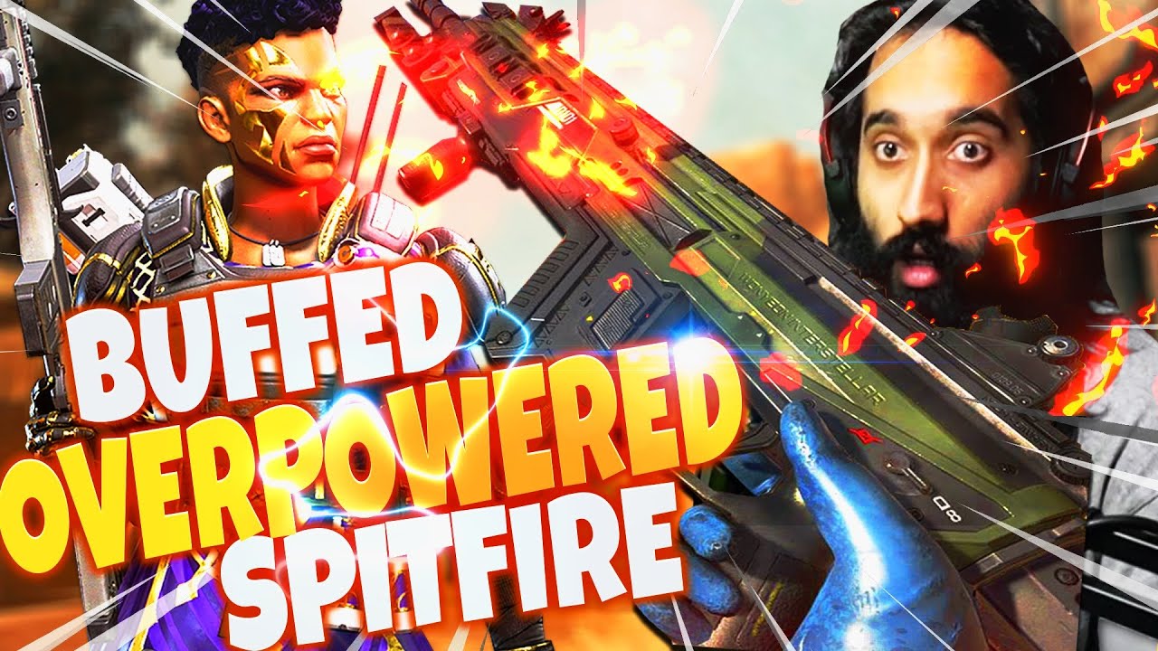 ShivFPS This BUFFED SPITFIRE is OVERPOWERED in SEASON 8 | ShivFPS Apex ...