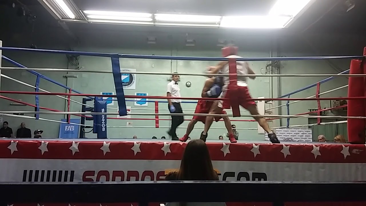 Damian alfonso vs jonathan godoy 2do raund - YouTube