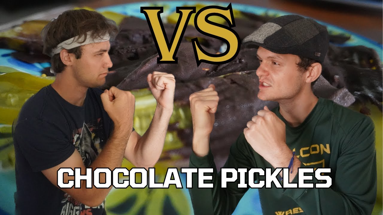 Chocolate Pickle Battle | The Chow Challenge | Episode 9 - YouTube