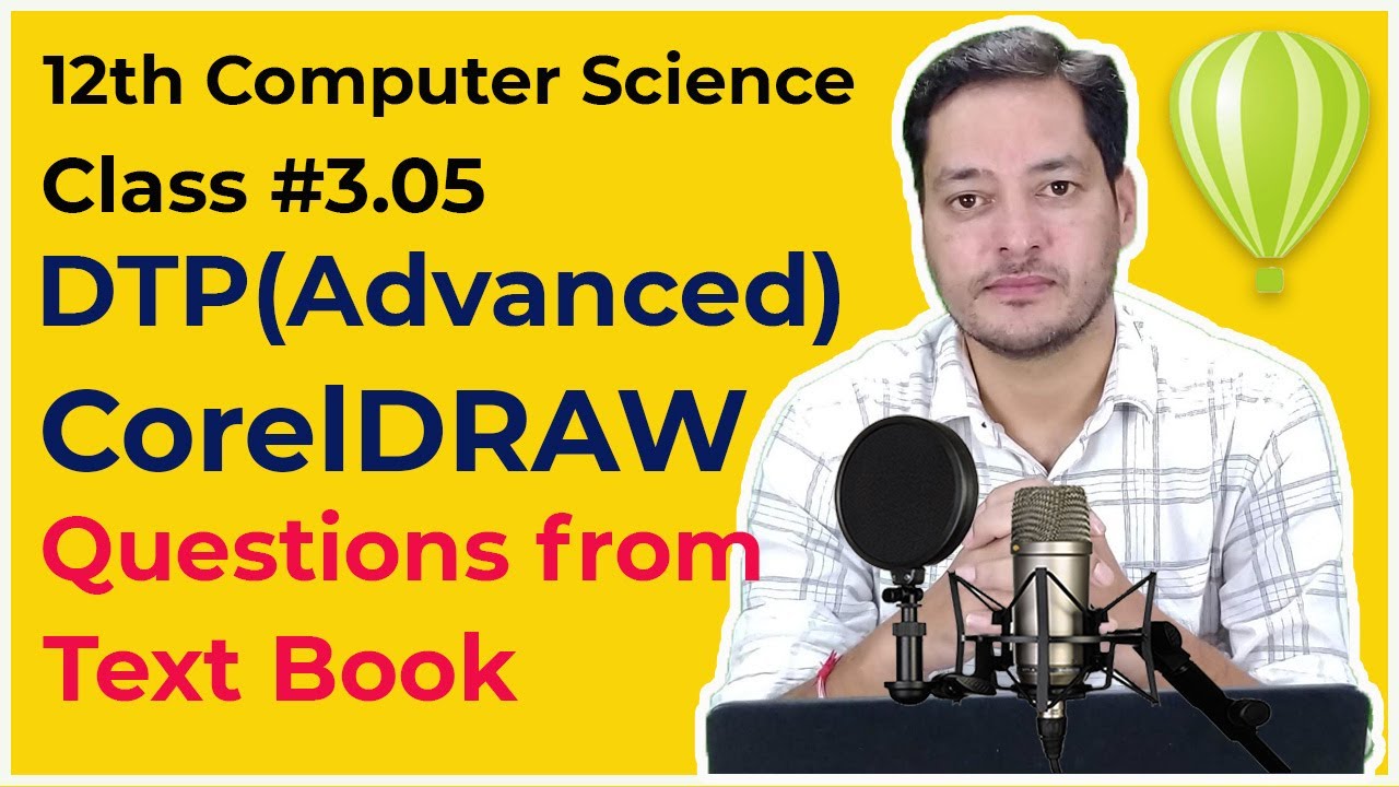 Class #3.05 | 12th CS | DTP(Advanced) | Questions from Text Book - YouTube